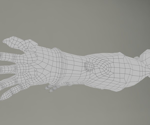 ArtStation - Elf Female Hand Armor Set | Game Assets