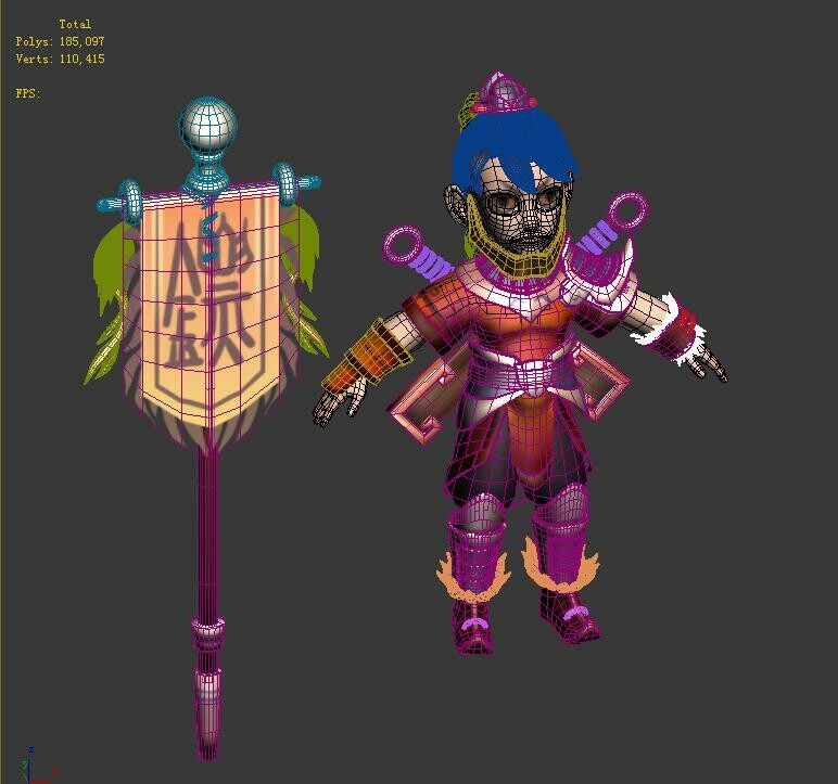 ArtStation - The character of the game - bodyguard | Game Assets