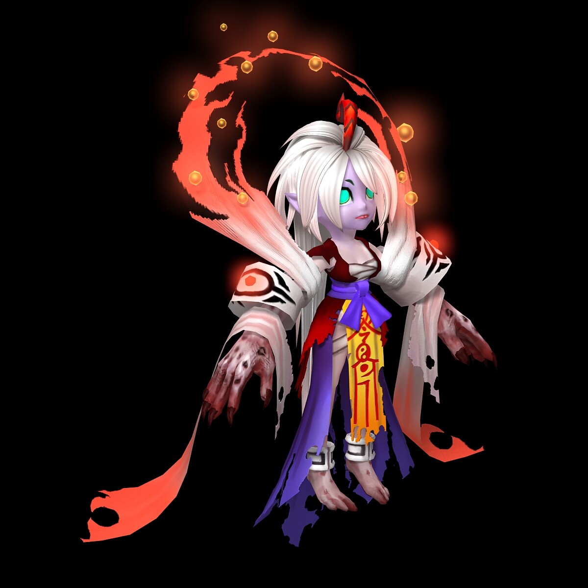 ArtStation - The characters of the game - the corpse | Game Assets