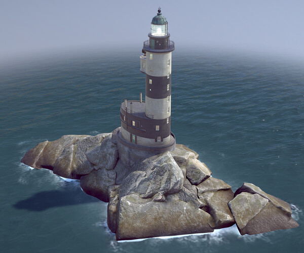 ArtStation - Lighthouse Aniva | Game Assets