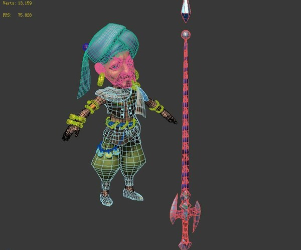 ArtStation - The characters of the game - Nemesis | Game Assets