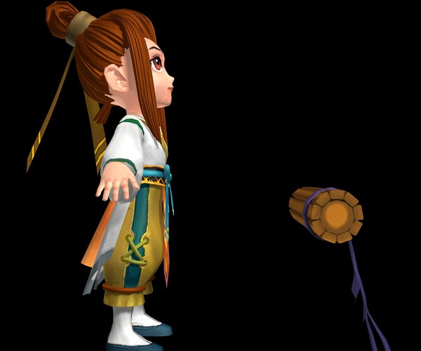 ArtStation - Game characters - book children | Game Assets