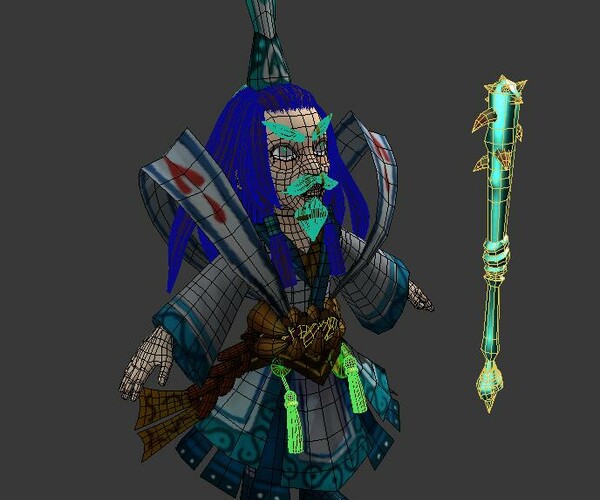 ArtStation - Game characters - Xiaoxiangzi | Game Assets