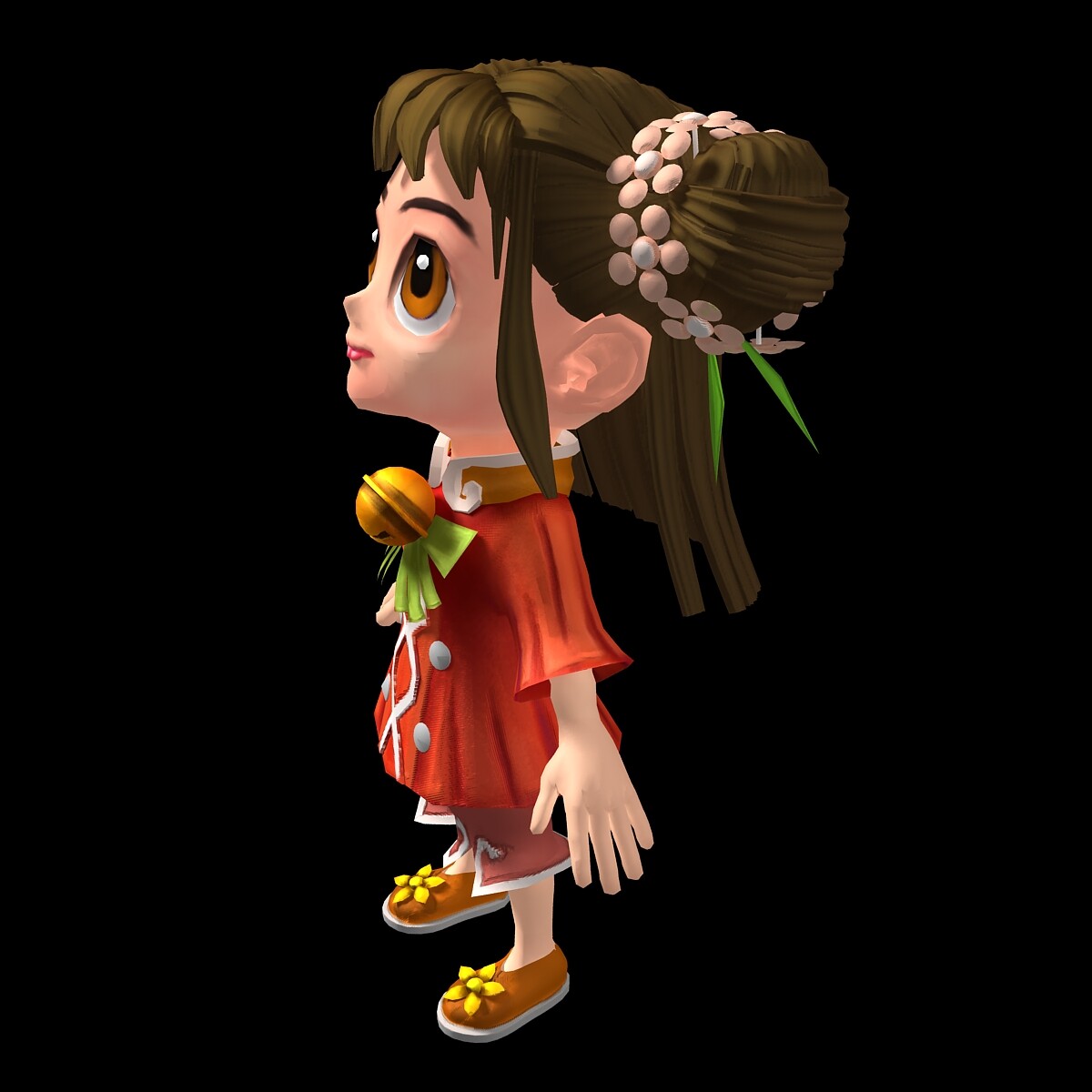 ArtStation - Game character character - little girl | Game Assets