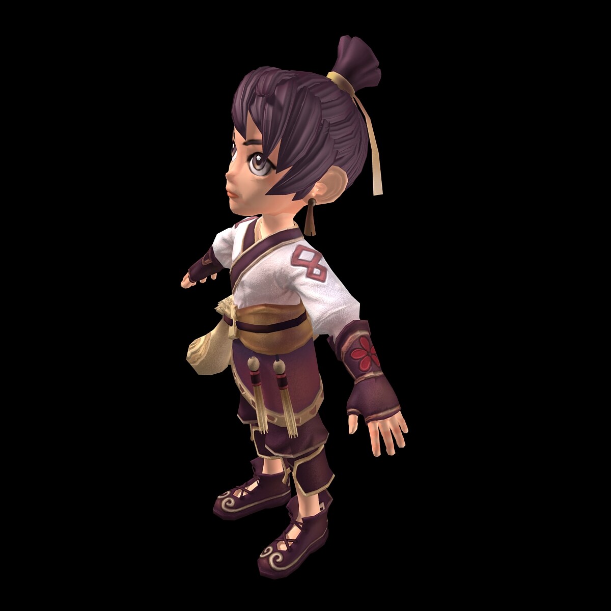 ArtStation - The characters of the game - the servant | Game Assets