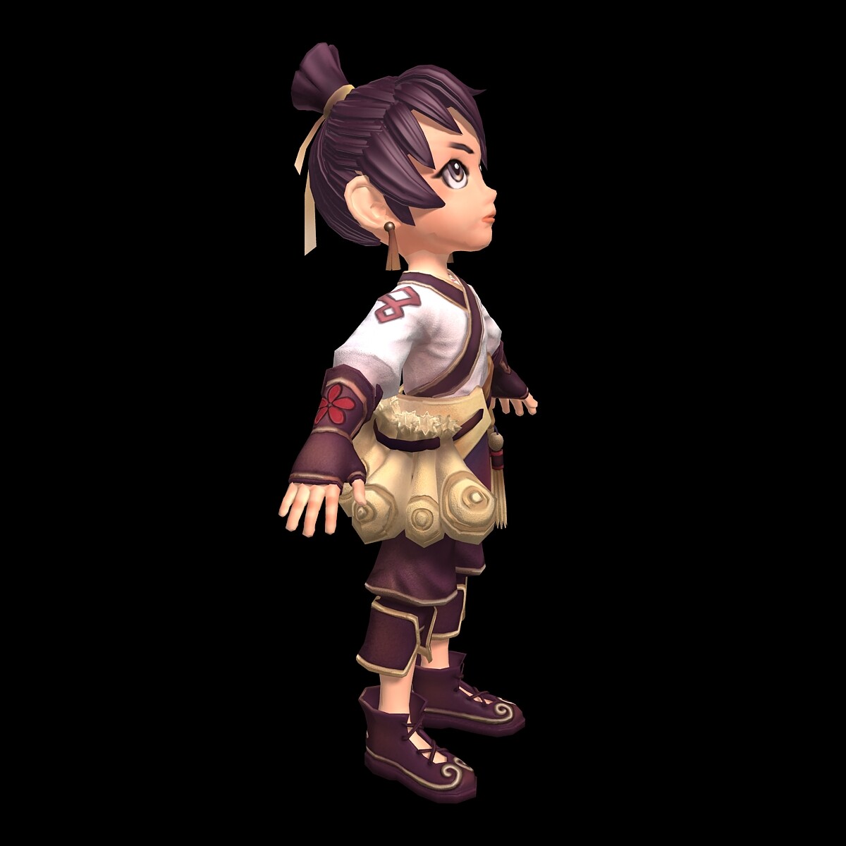 ArtStation - The characters of the game - the servant | Game Assets