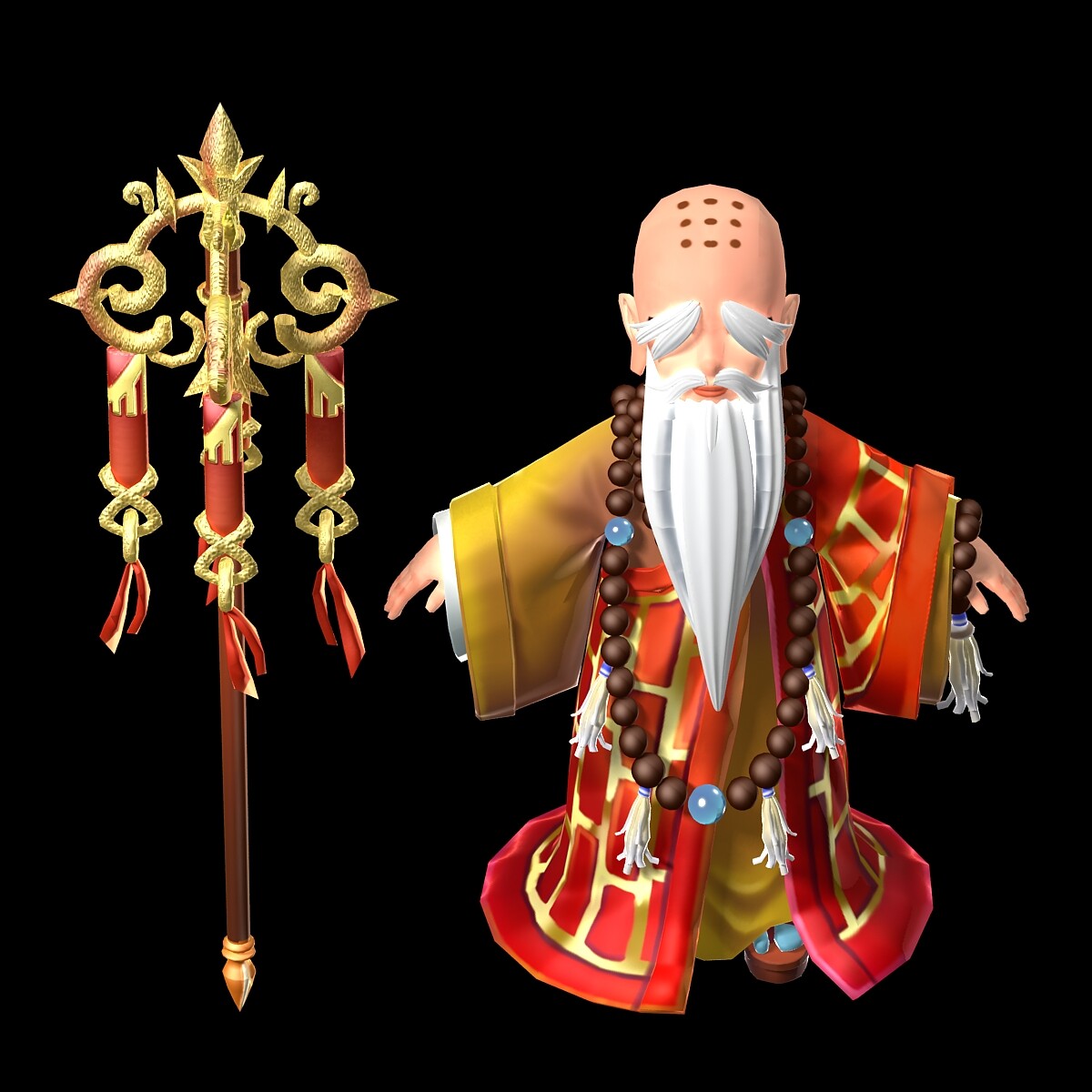 ArtStation - The character of the game - a light master | Game Assets