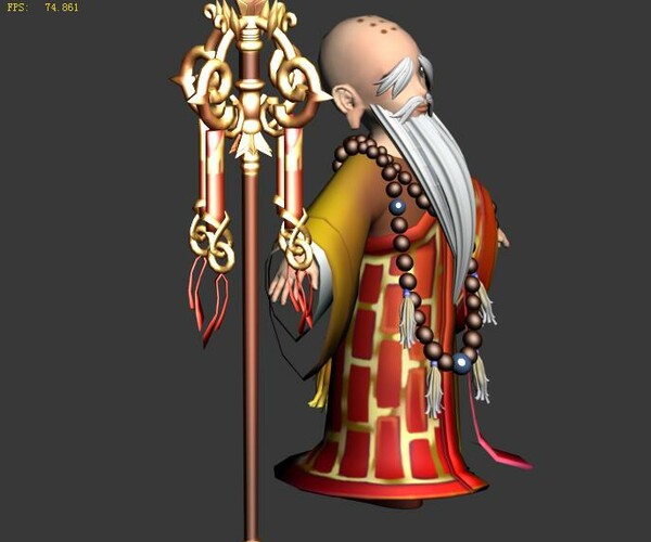 ArtStation - The character of the game - a light master | Game Assets