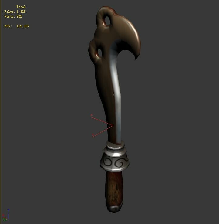 ArtStation - Game character weapons - machete | Game Assets