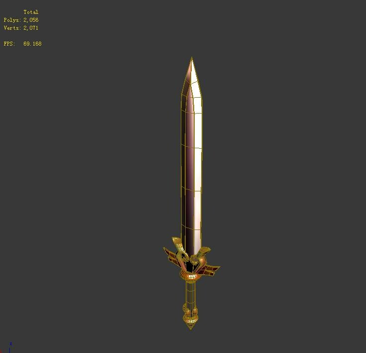 ArtStation - Game character weapons - steel sword | Game Assets