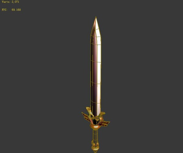 ArtStation - Game character weapons - steel sword | Game Assets