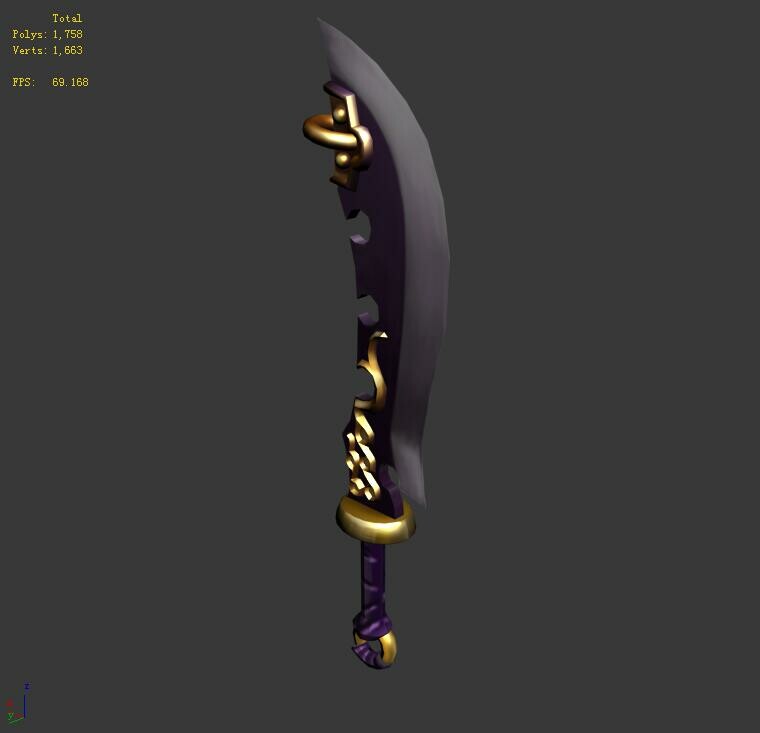 ArtStation - Game character weapons - steel sword | Game Assets