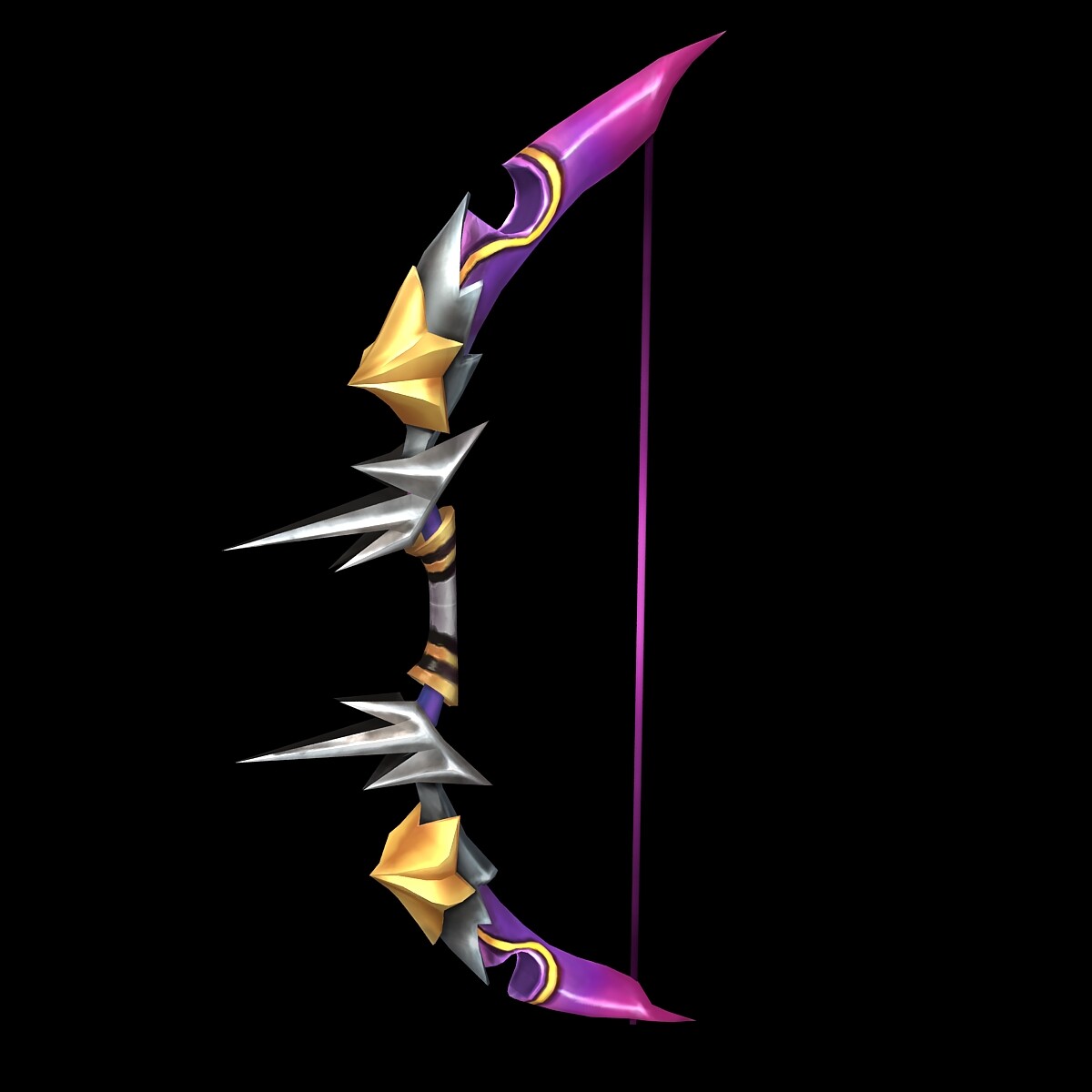 ArtStation - Game character weapon - meteor bow | Game Assets