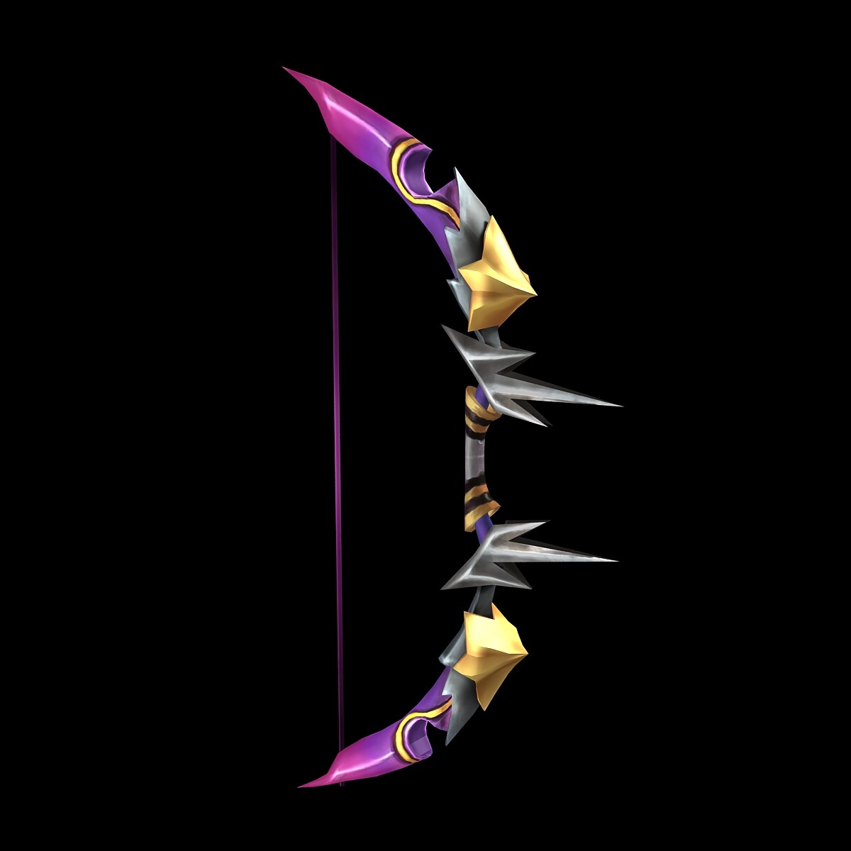 ArtStation - Game character weapon - meteor bow | Game Assets