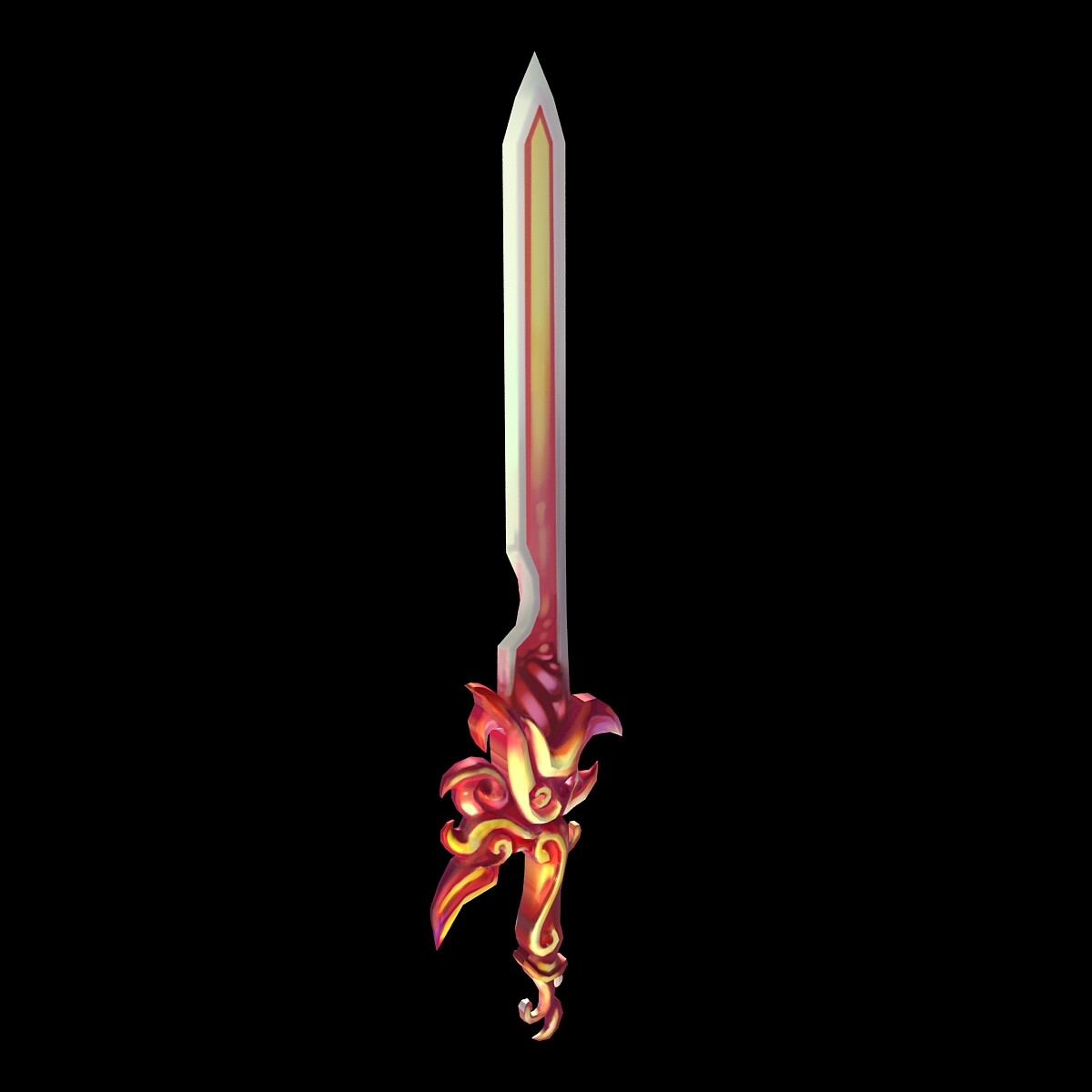 ArtStation - Game character weapons - ladies sword 70 | Game Assets