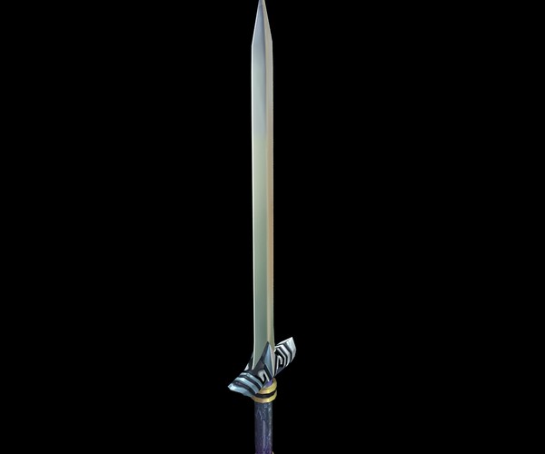 ArtStation - Game character weapons - iron sword | Game Assets