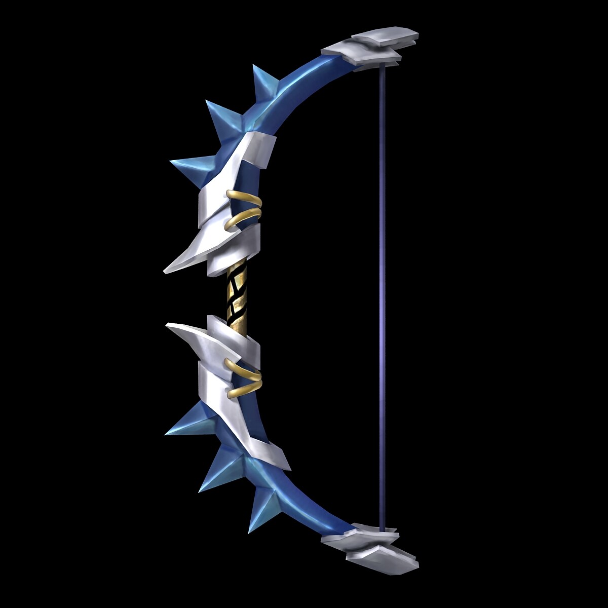 ArtStation - Game character weapon - iron tire bow | Game Assets