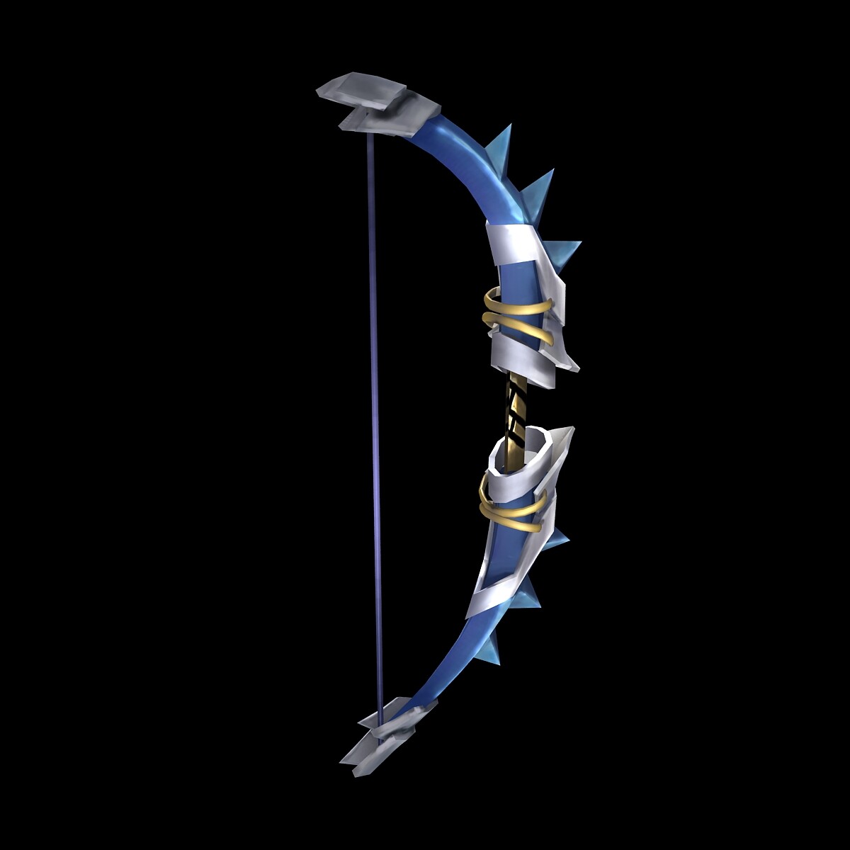 ArtStation - Game character weapon - iron tire bow | Game Assets