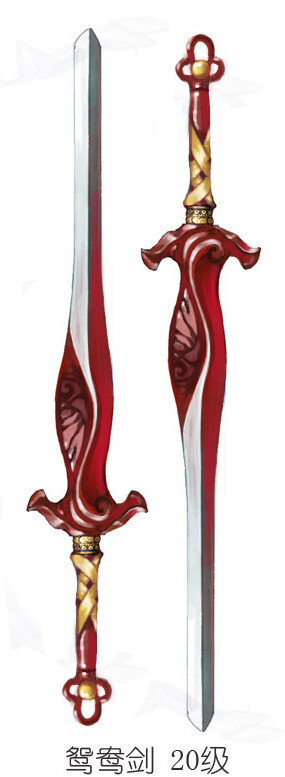 ArtStation - Game character weapons - mandarin duck sword 20 | Game Assets