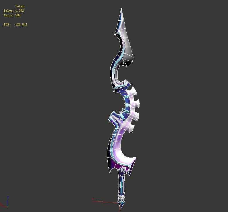 ArtStation - Game character weapons - dance 80 level | Game Assets