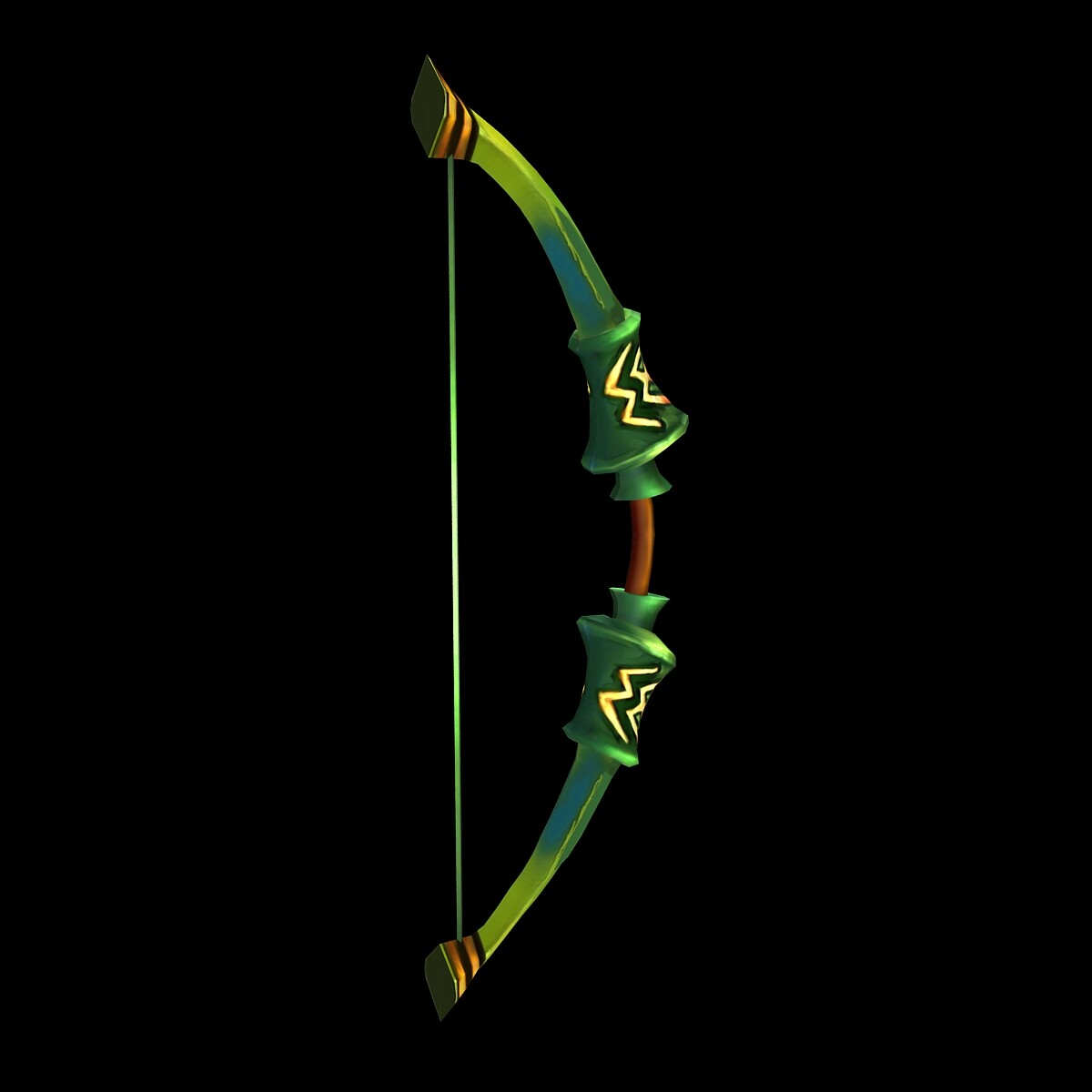 ArtStation - Game characters weapons - bamboo bow | Game Assets