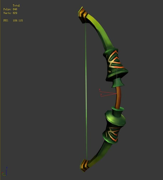 ArtStation - Game characters weapons - bamboo bow | Game Assets
