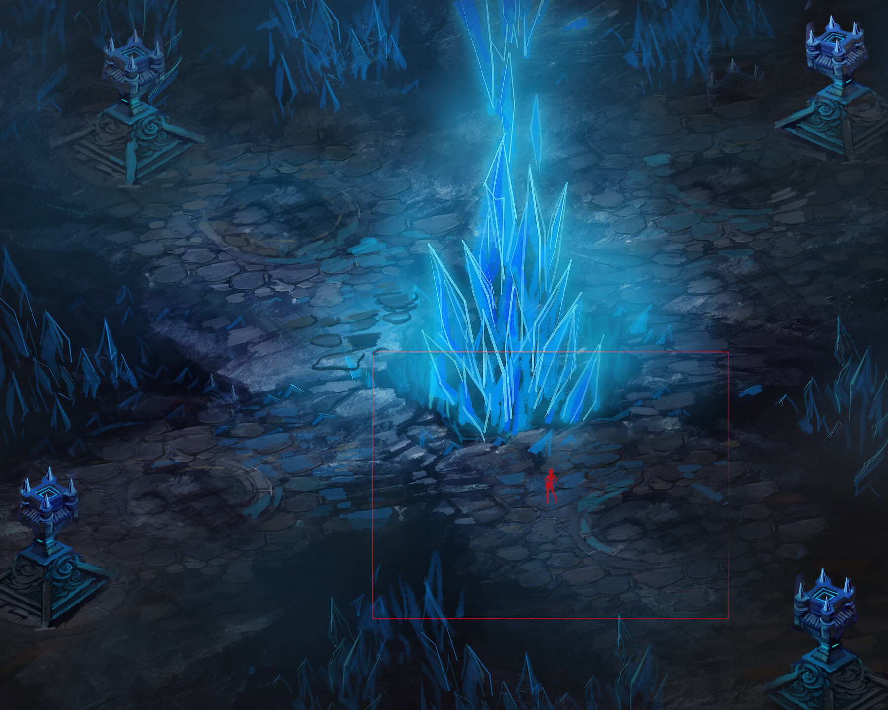 ArtStation - Glacier - sharp ice | Game Assets