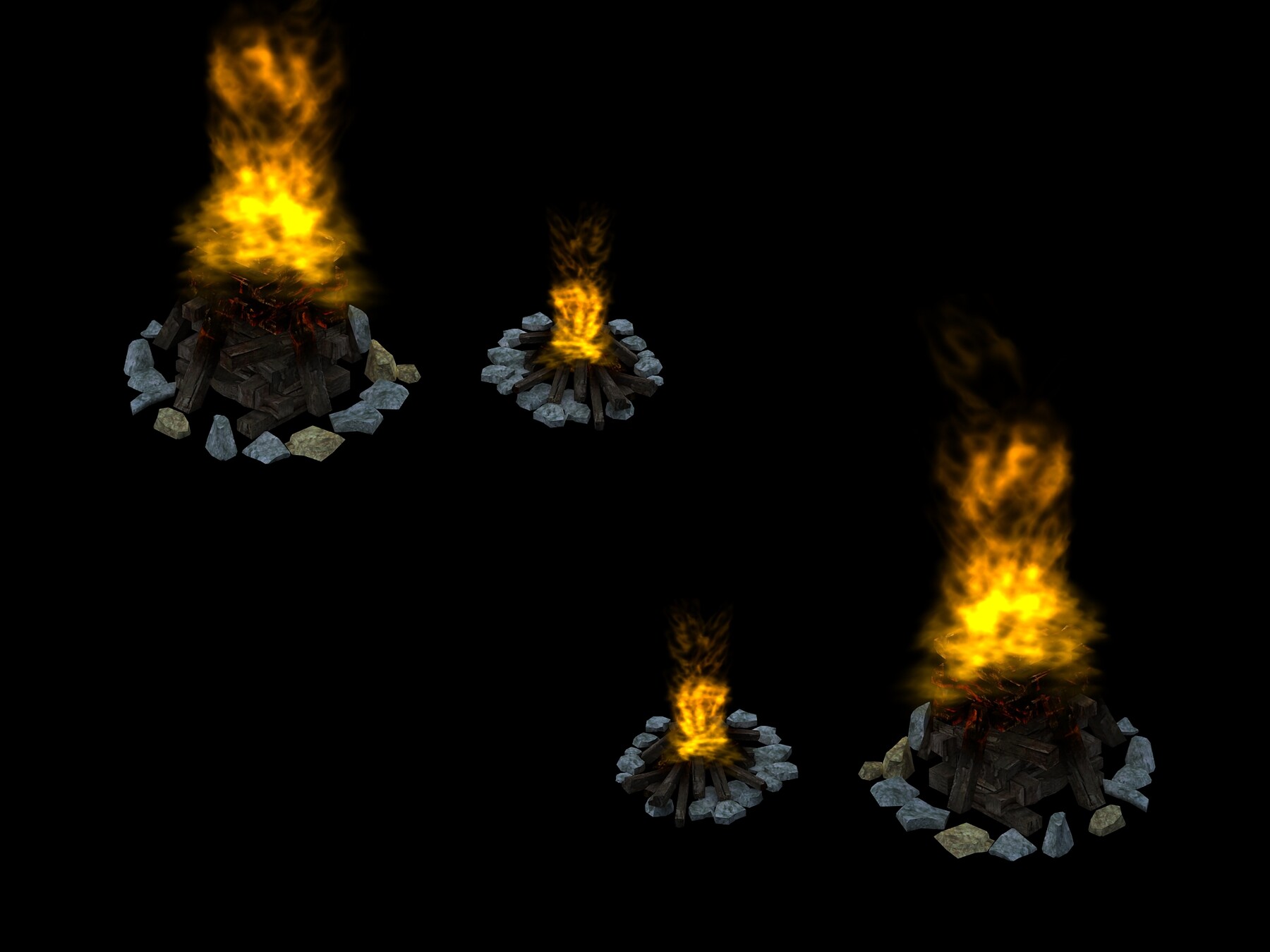 ArtStation - Bonfire 043 | Game Assets