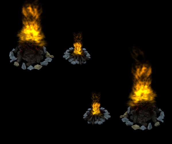 ArtStation - Bonfire 043 | Game Assets