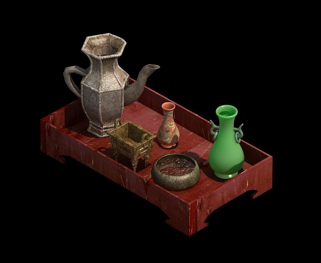 ArtStation - Ancient - plate | Game Assets