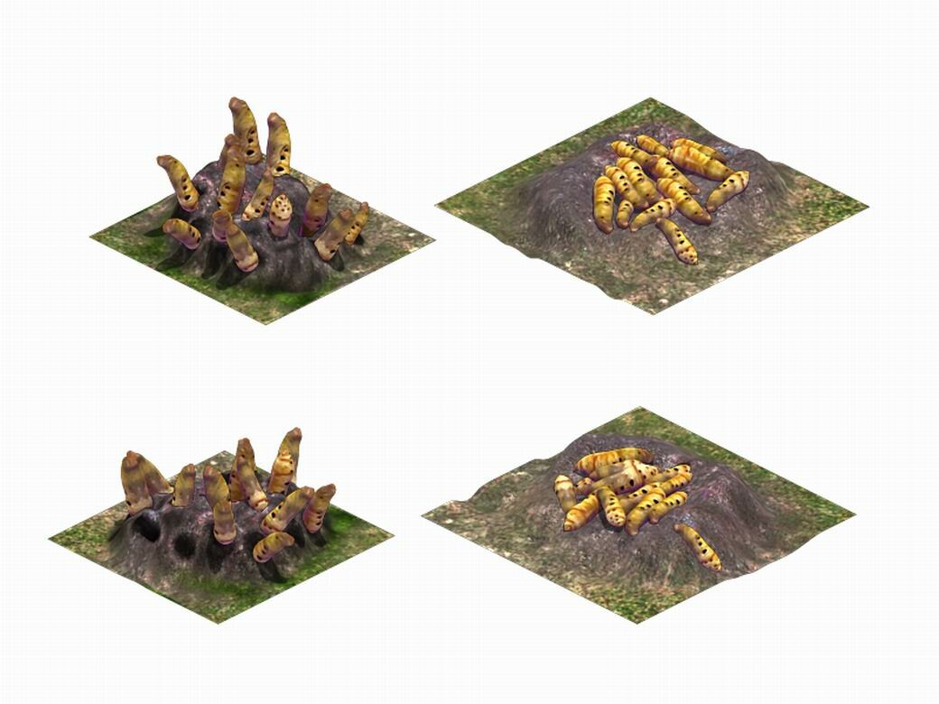 ArtStation - Insects - pupa | Game Assets