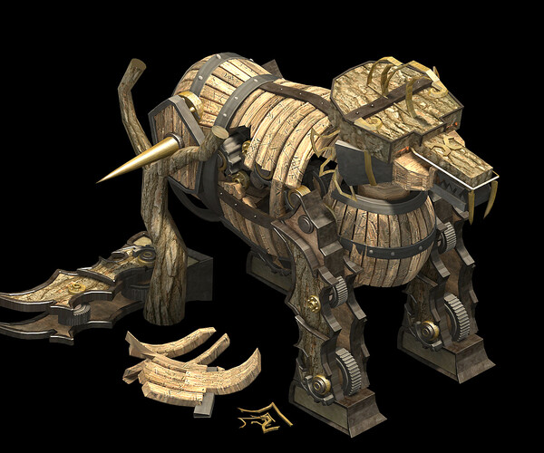 ArtStation - Chiba Square - Puppet Puppet 04 | Game Assets