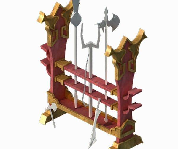 ArtStation - Weapon frame 03 | Game Assets