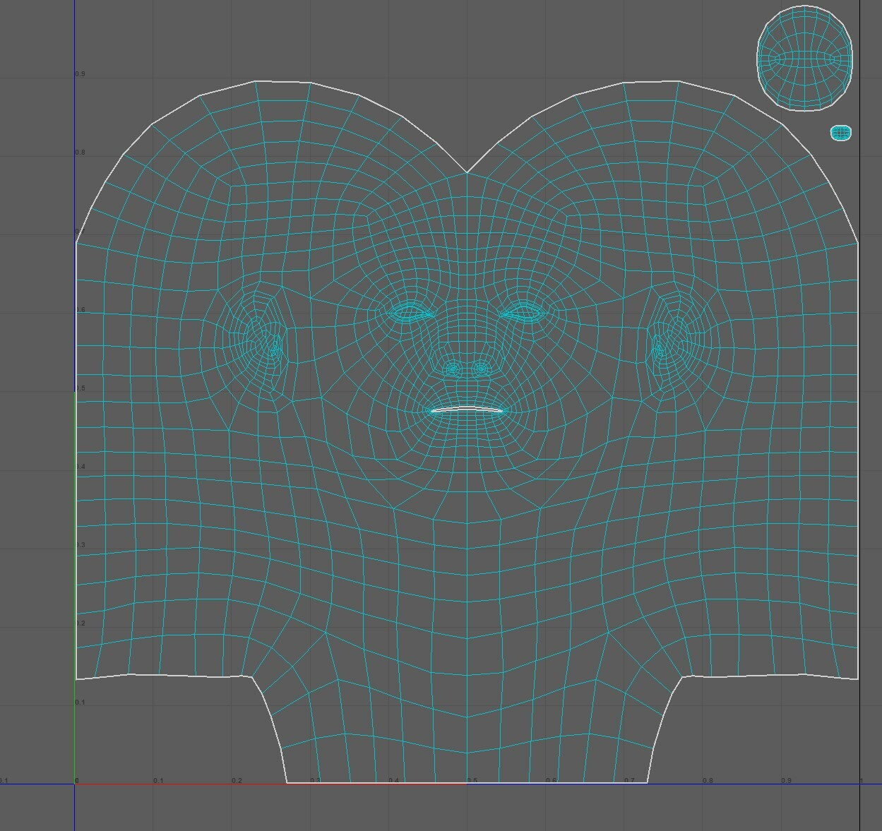 ArtStation - Man Head Base mesh 3D model 3D model | Resources