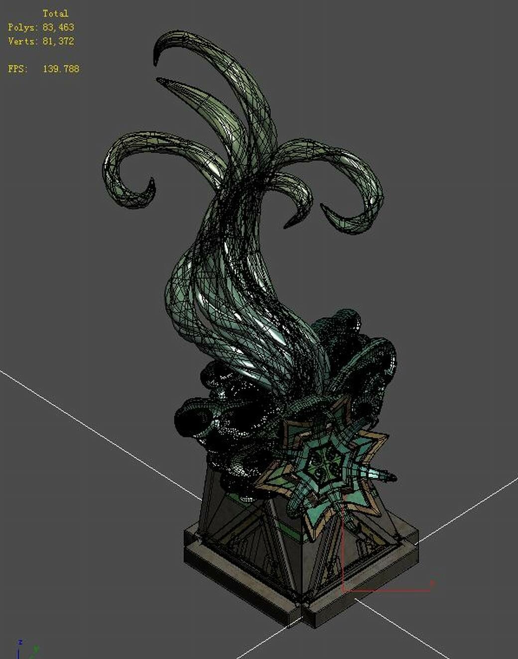 ArtStation - Decoration - jade carving 13 | Game Assets