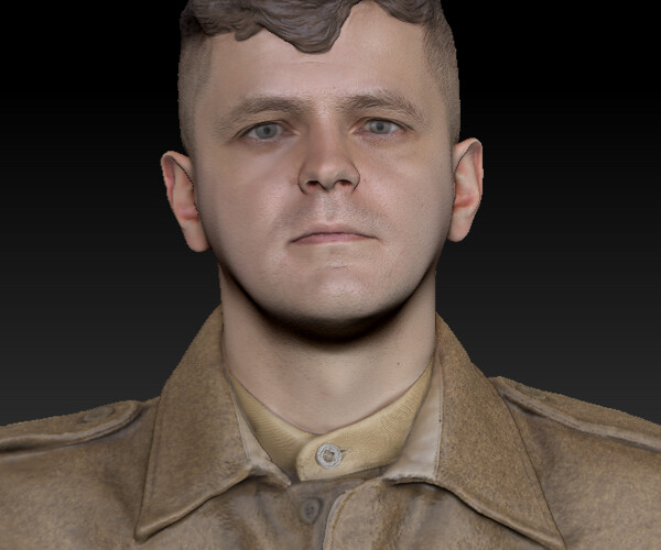 ArtStation - British infantryman character from WW2 in A-pose 297 ...