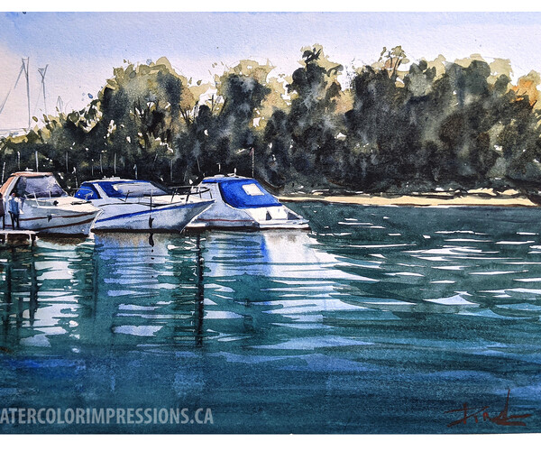 ArtStation - Boat Docks - Ontario Place, Lakeshore | Artworks