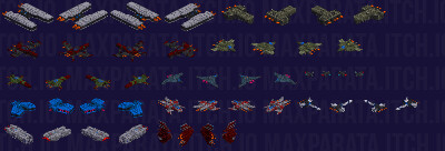 ArtStation - +100 Modular Voxel Spaceships Assets | Game Assets