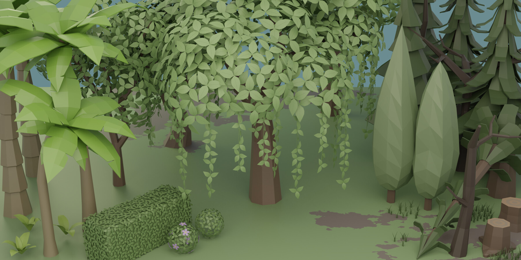 ArtStation - Vegetation pack | Game Assets