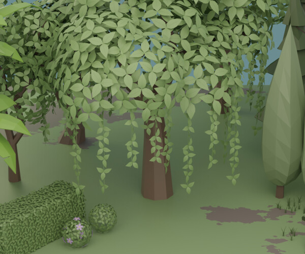 ArtStation - Vegetation pack | Game Assets