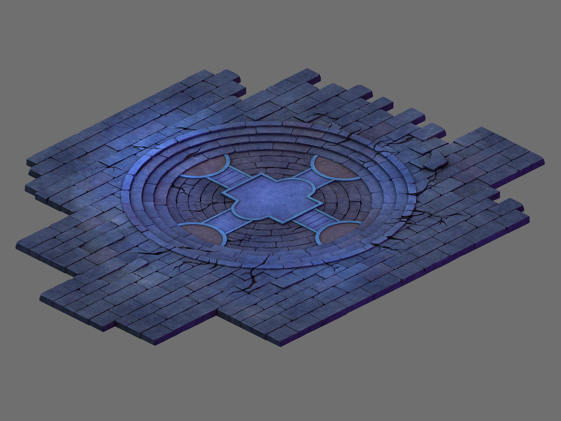 ArtStation - Tomb Map - Central Surface 03 | Game Assets