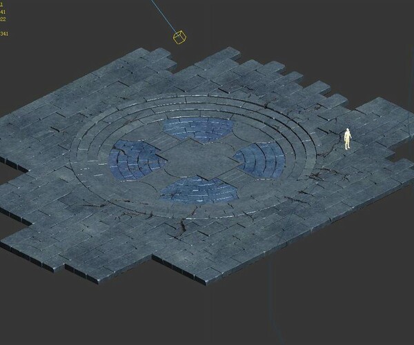 ArtStation - Tomb Map - Central Surface 03 | Game Assets