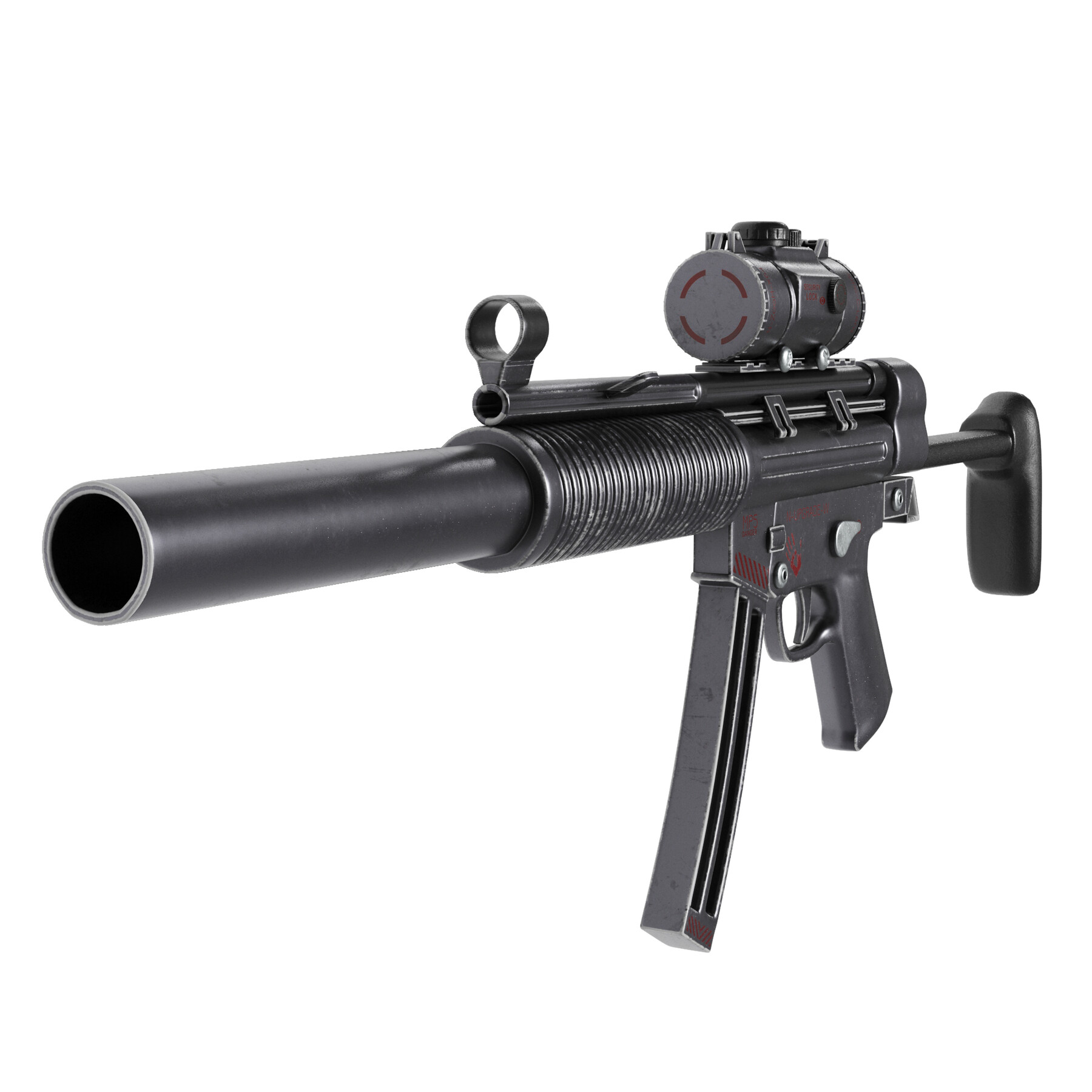 ArtStation - mp5 gun | Game Assets