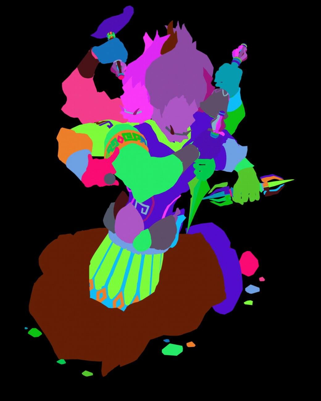 ArtStation - Art Stone Sculpture - Hand Holding Statue | Game Assets