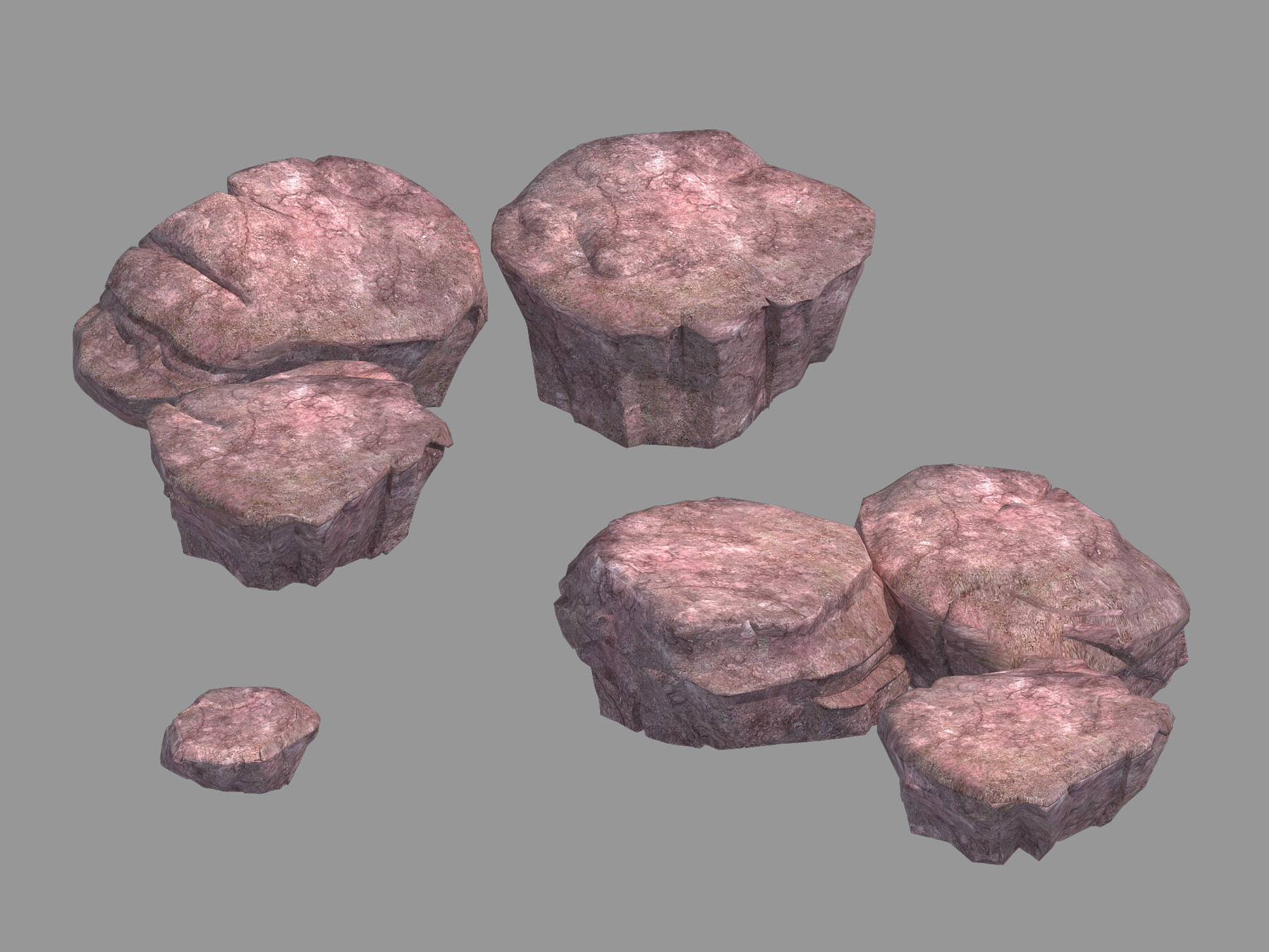 ArtStation - Yunmengze - Stone 21 | Game Assets