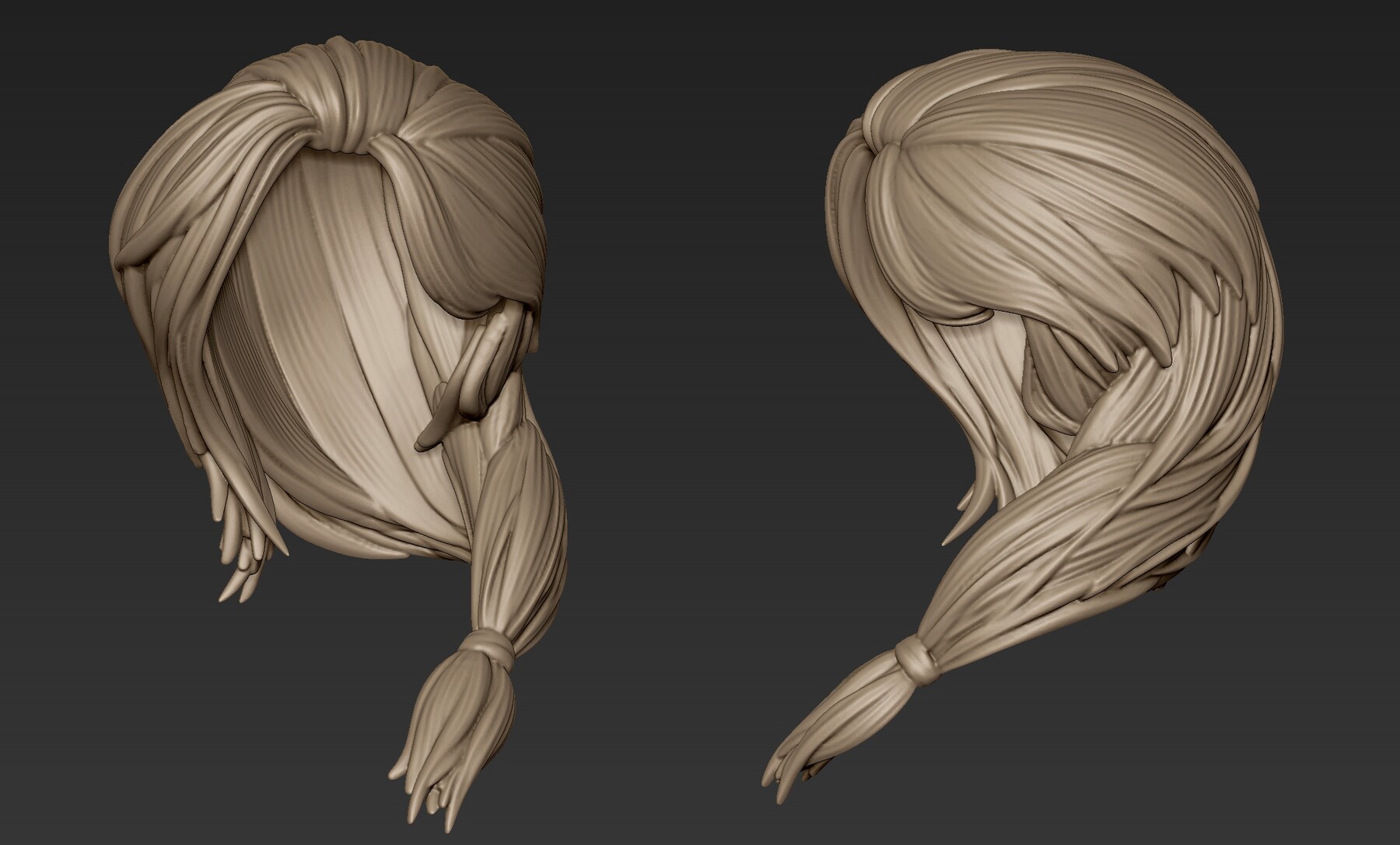 ArtStation - Hair Collection 6 | Resources