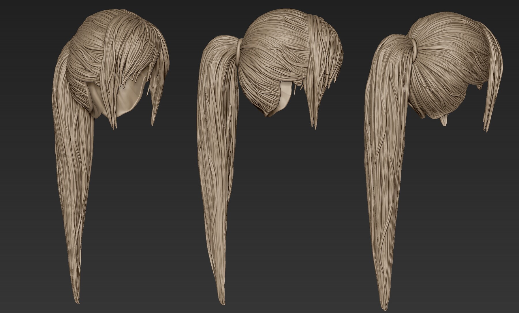 ArtStation - Hair Collection 6 | Resources