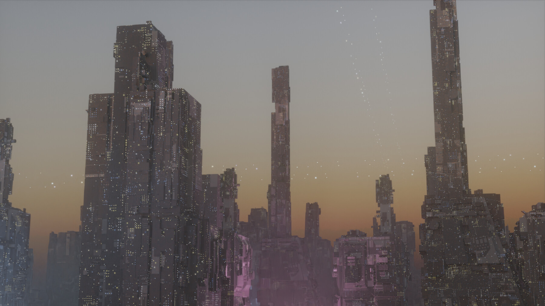 ArtStation - Cyber Punk Scifi Buildings | Resources