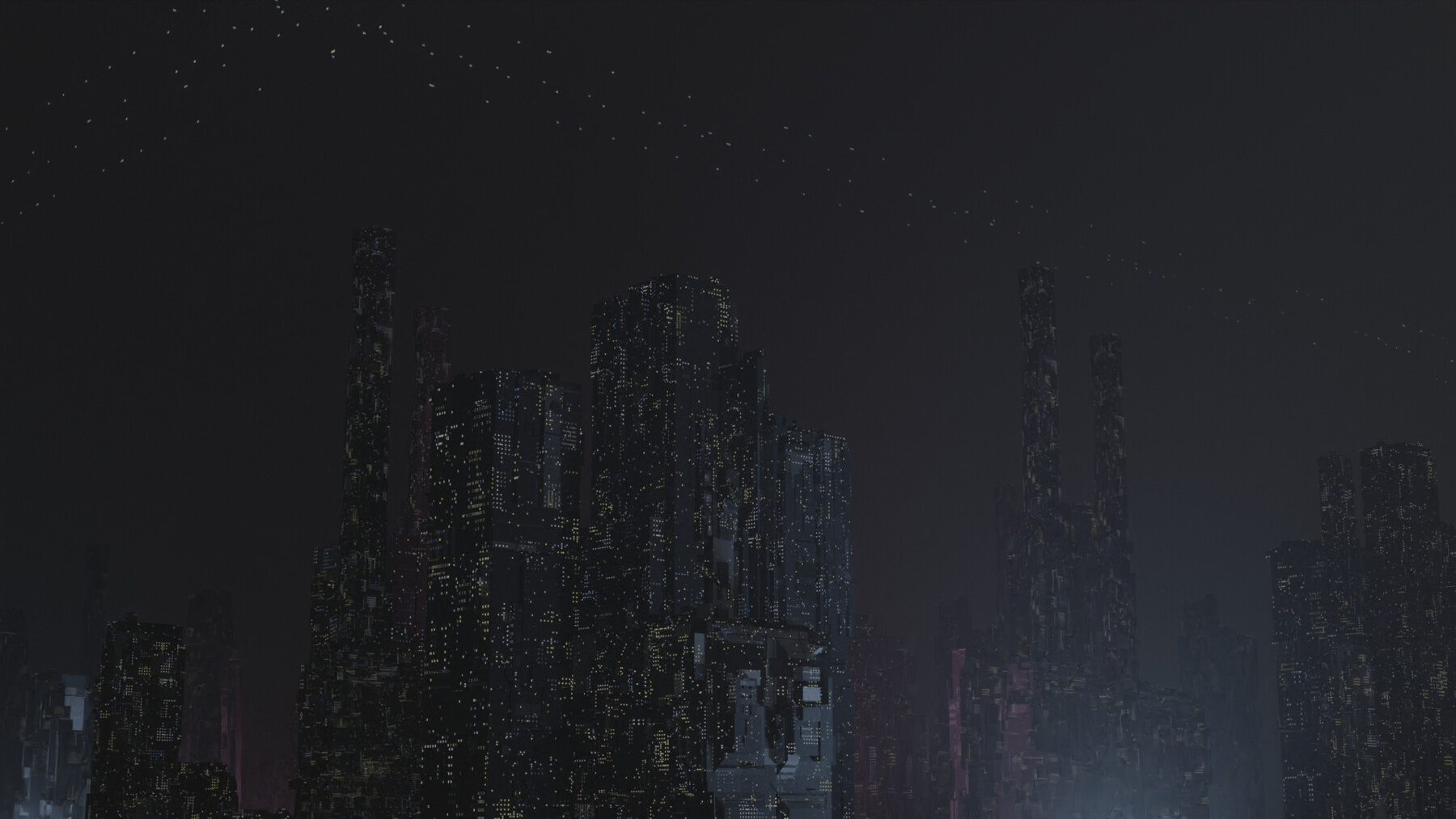 ArtStation - Cyber Punk Scifi Buildings | Resources