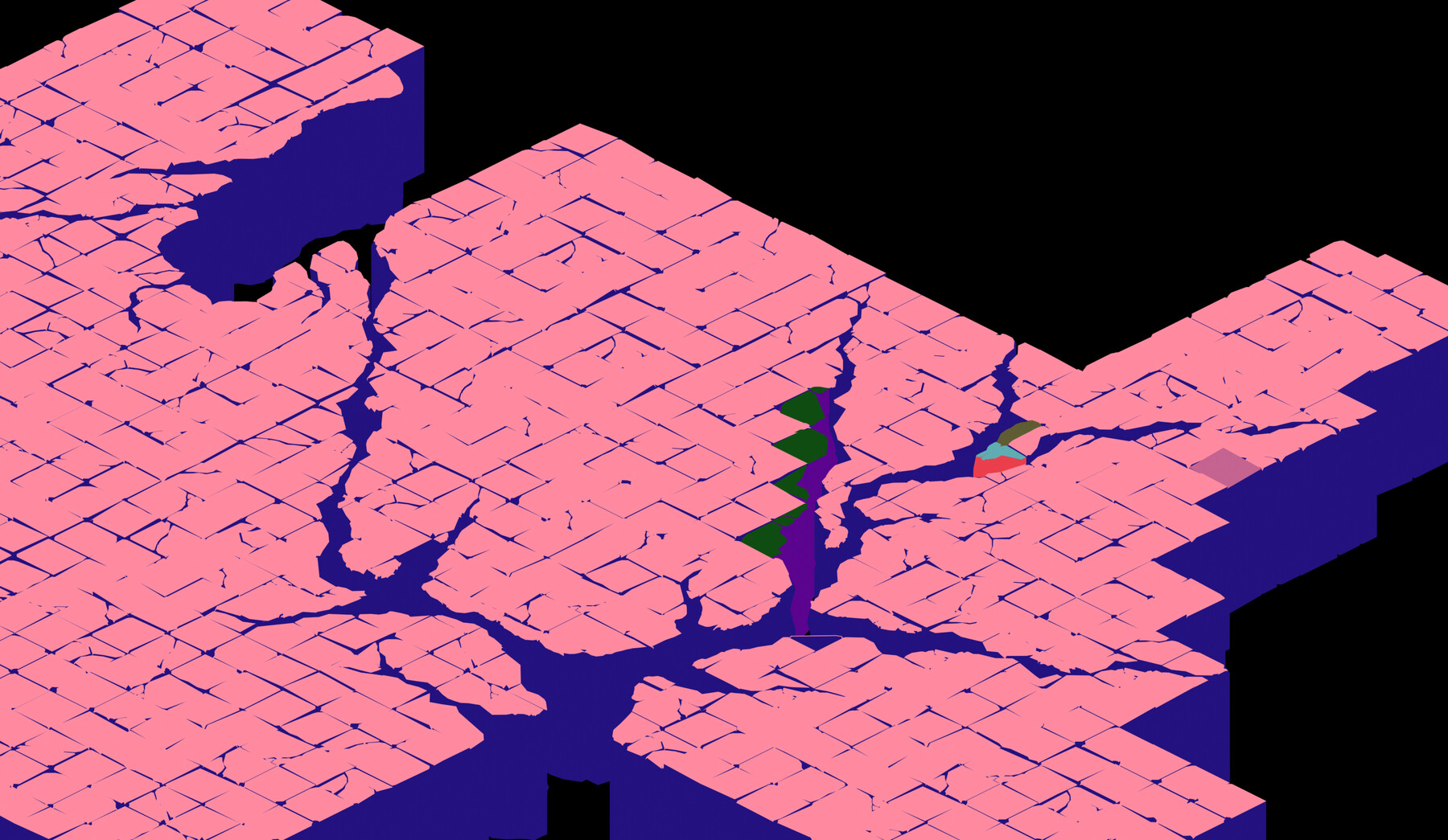 ArtStation - Place of the Destroyed - Damaged Ground 12 | Game Assets